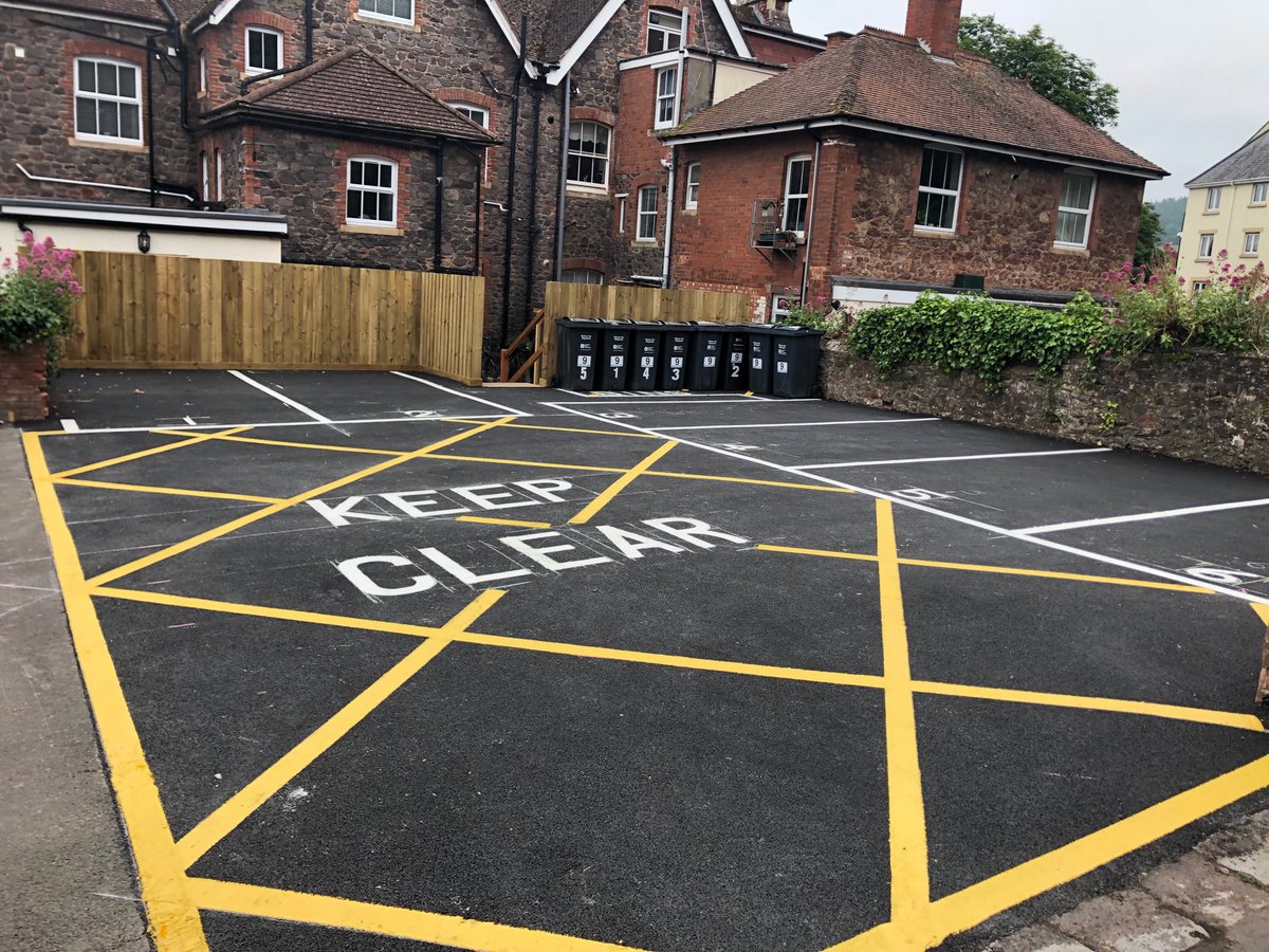 Minehead Car Park Markings In Somerset Elite Markings
